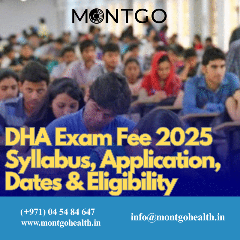 DHA Exam Fee 2025 Syllabus, Application, Dates & Eligibility - Montgo ...
