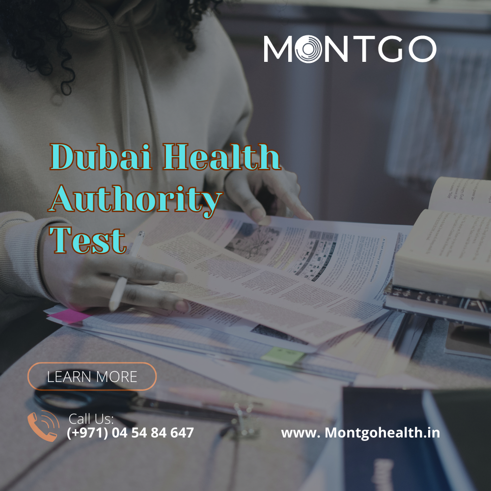Dubai Health Authority Test - Montgo Health Systems